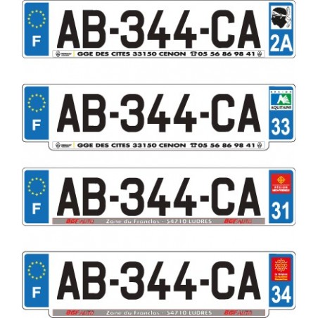 Stickers de plaque : démarquez-vous jusqu'au bout des plaques